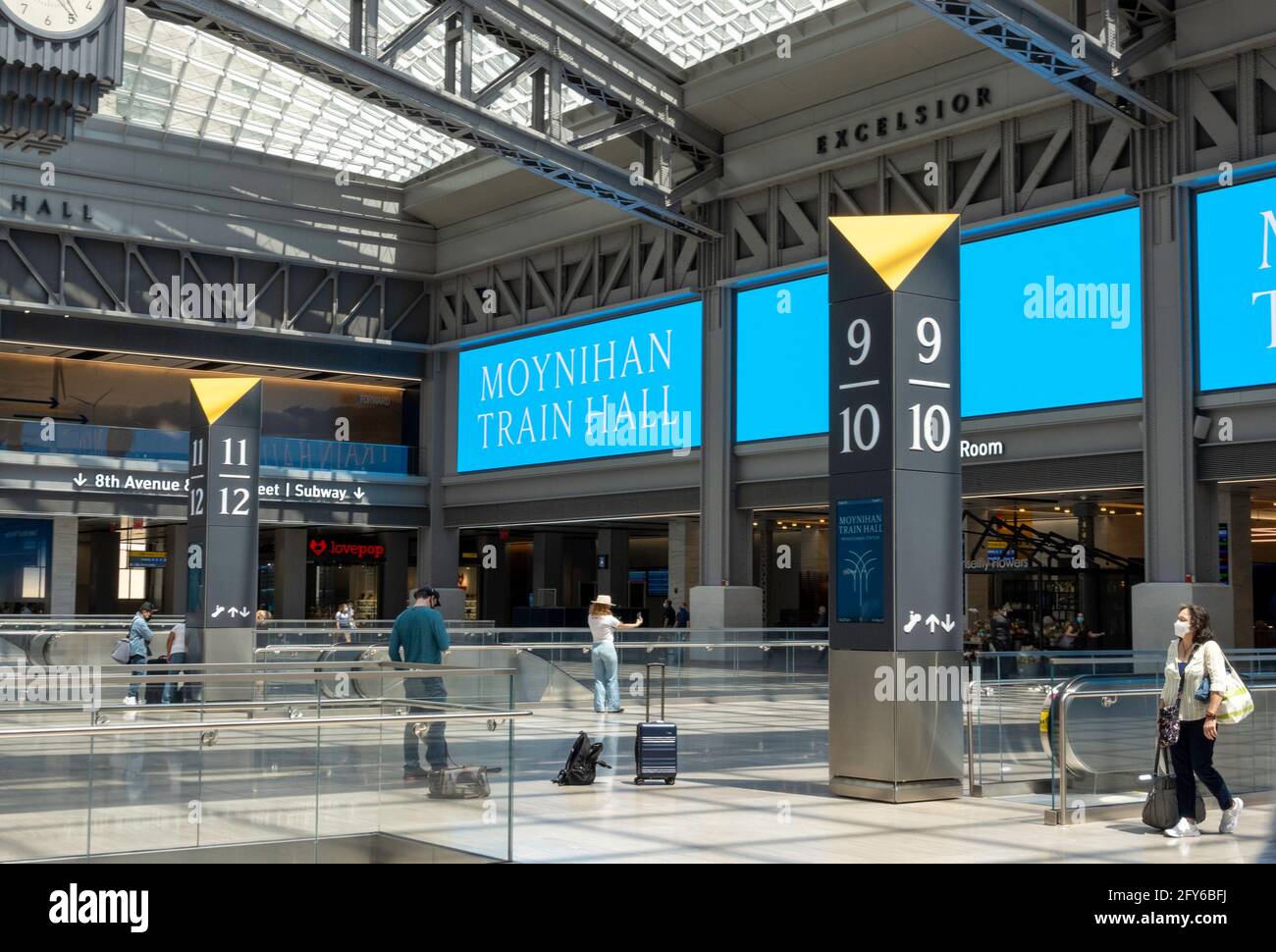 The Moynihan Train Hall (MTH) is located in the historic James A ...