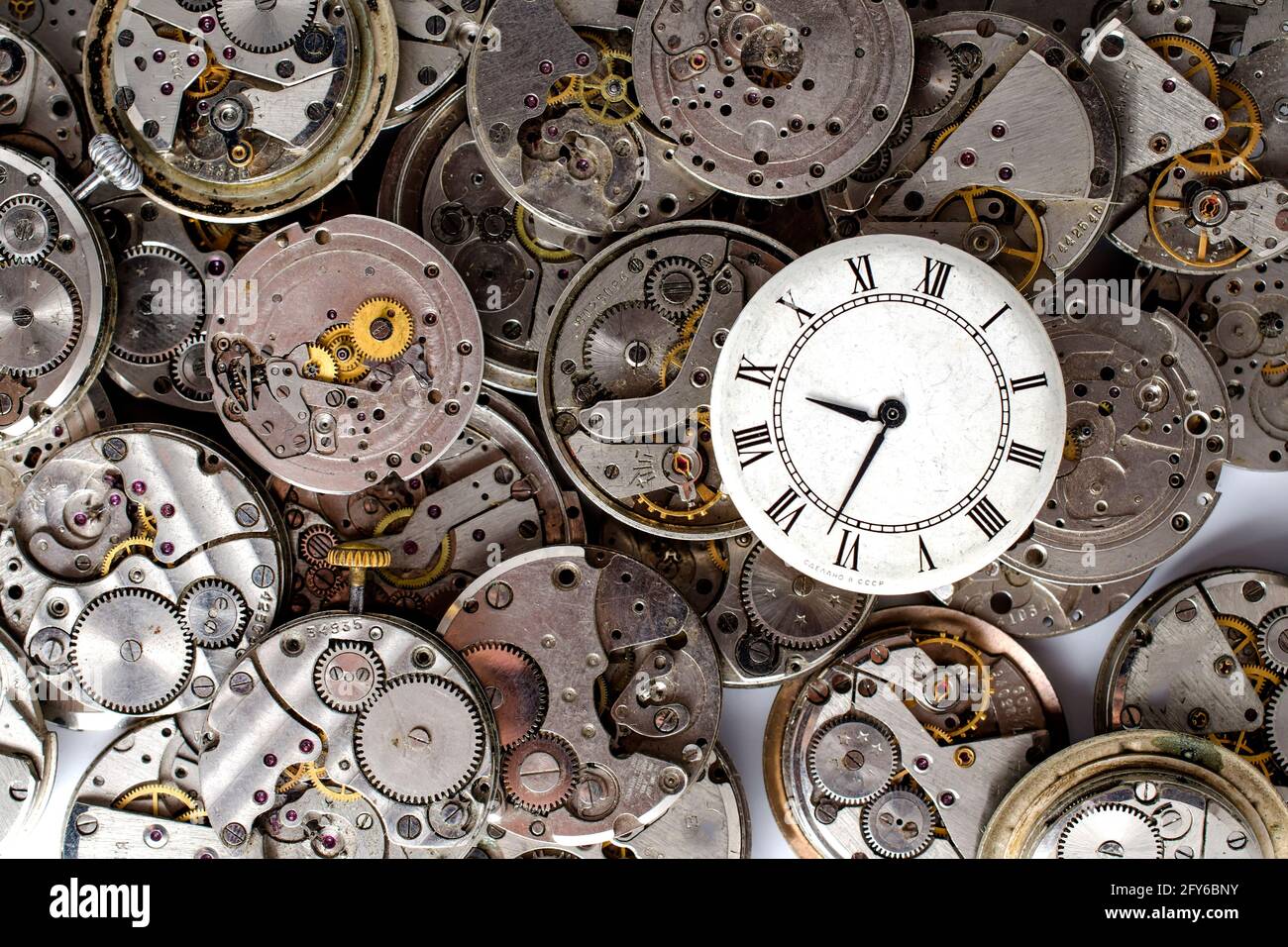 Watch movements hi-res stock photography and images - Alamy