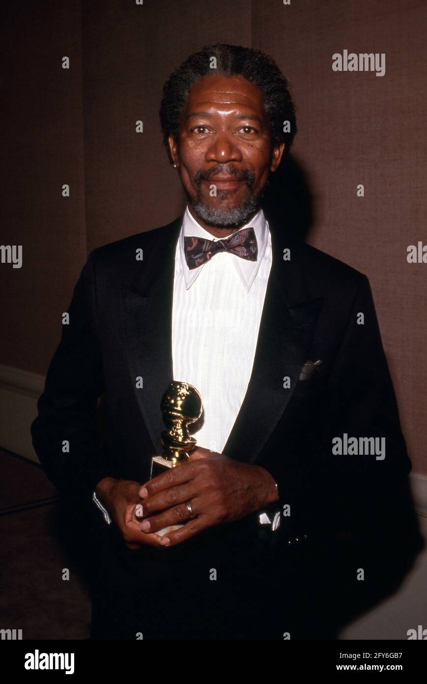 Morgan Freeman at The 47th Annual Golden Globe Awards at The Beverly Hilton Hotel in Beverly ...