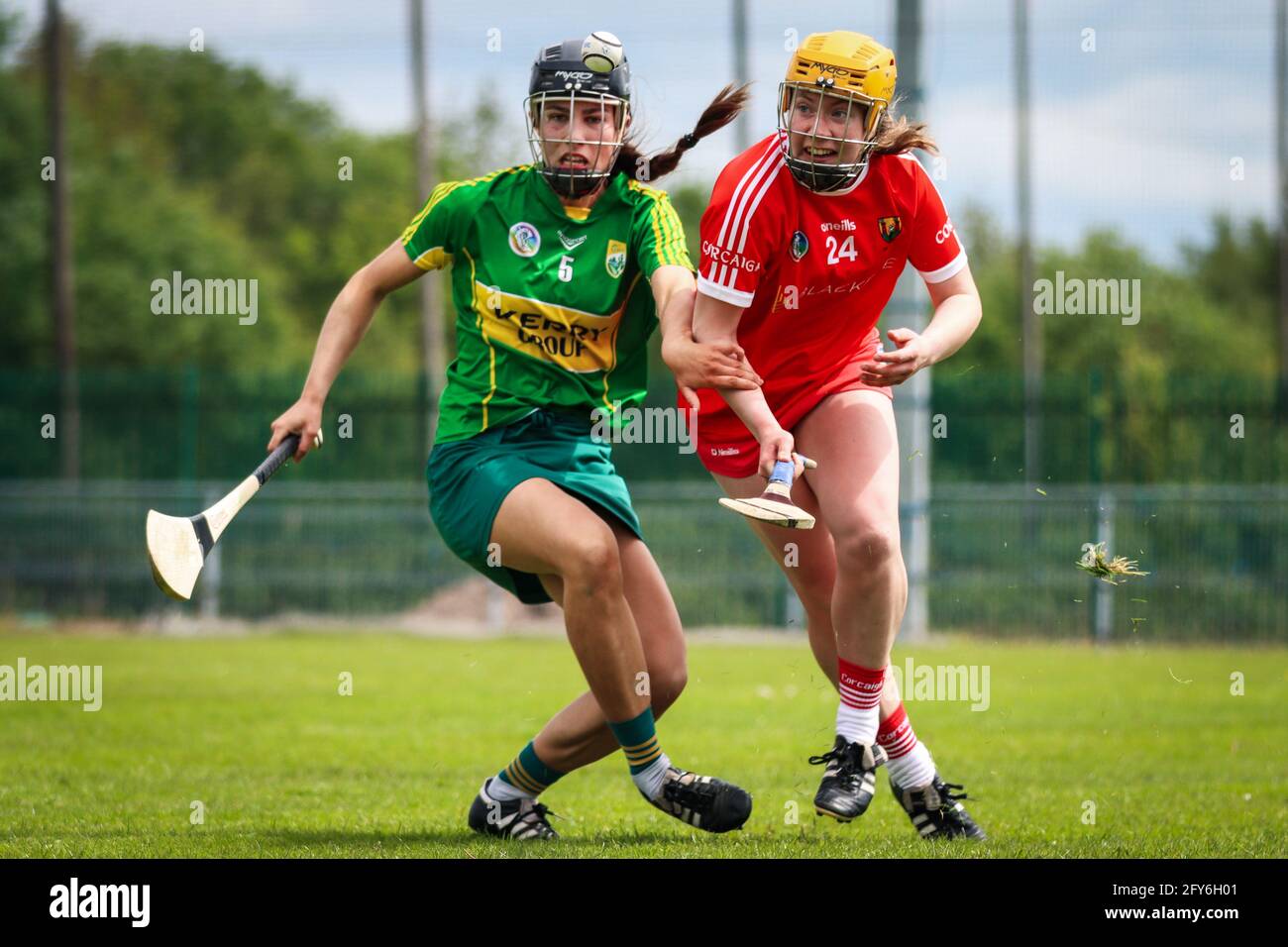 May 22nd, 2021, Castle Road Camogie Grounds, Cork, Ireland - Camogie ...