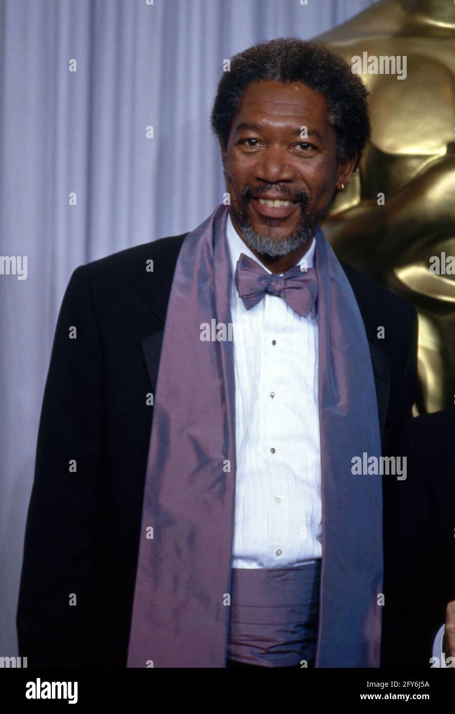 Morgan Freeman at the 62nd Annual Academy Awards March 26, 1990. Credit ...