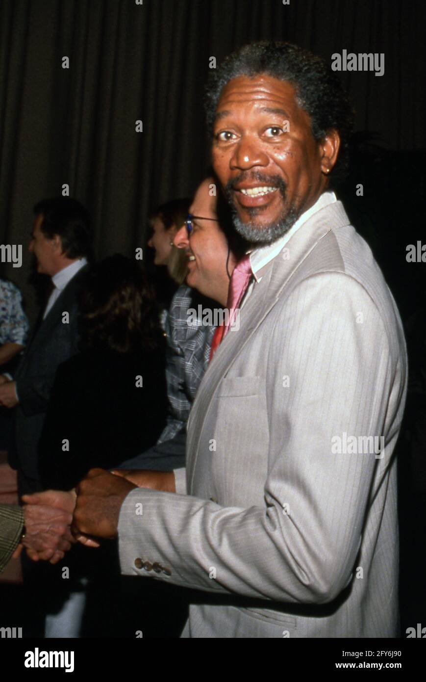 Morgan Freeman during The Annual Academy Awards Oscar Nominees luncheon ...