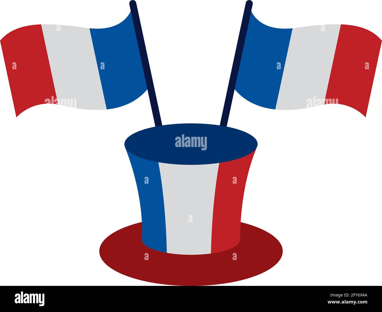 france flag hat Stock Vector Image & Art - Alamy