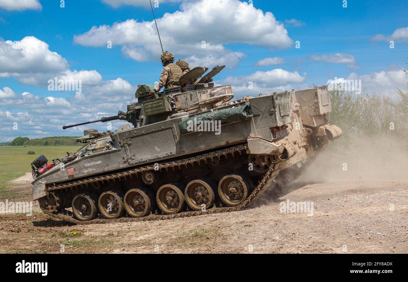 Warrior tank hi-res stock photography and images - Alamy