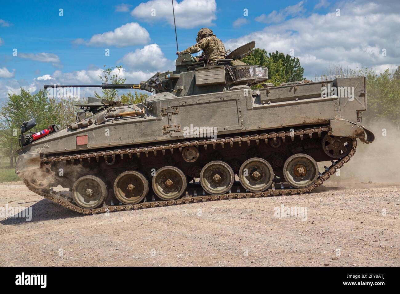 british army FV510 Warrior light infantry fighting vehicle tank vehicle ...