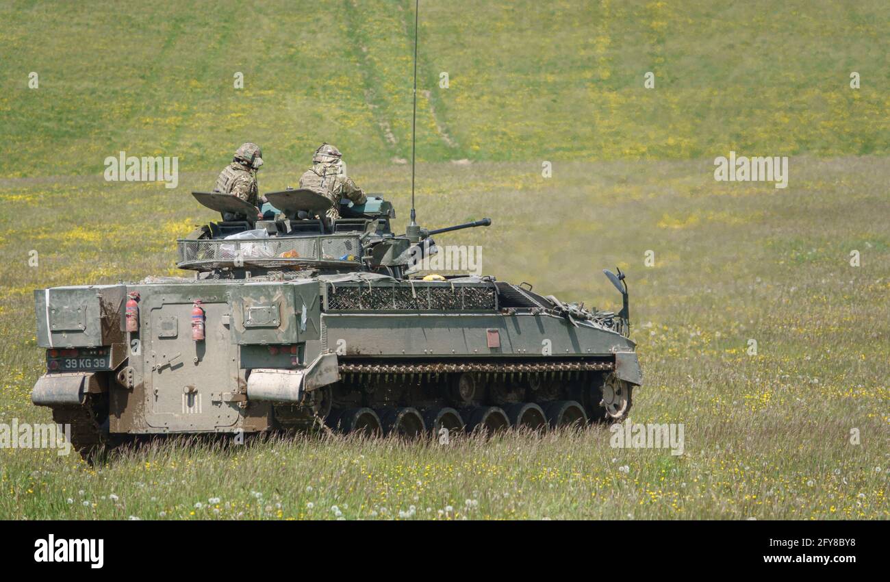 british army FV510 Warrior light infantry fighting vehicle tank vehicle ...