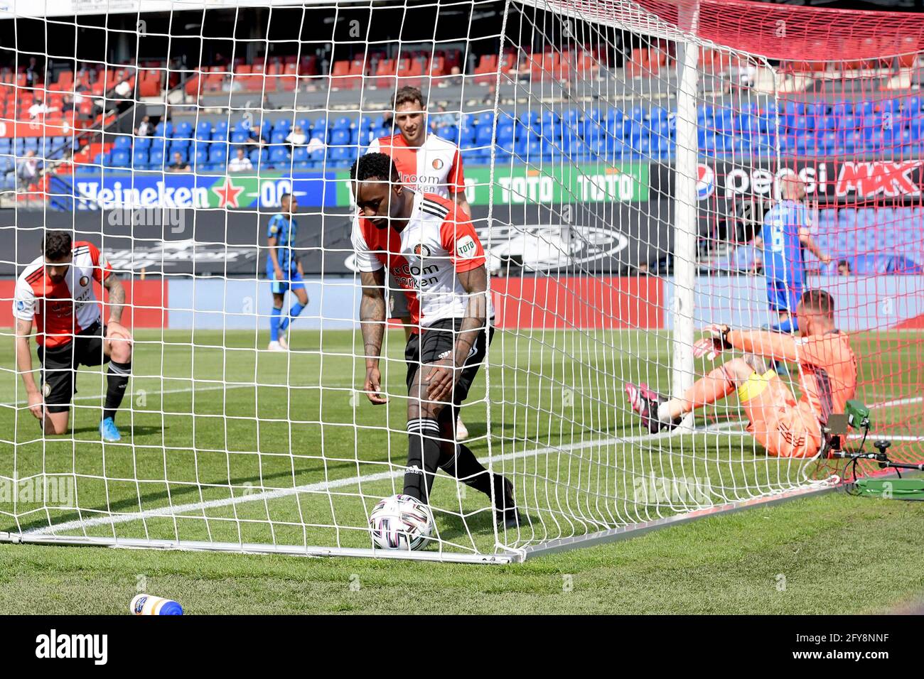 ROTTERDAM, NETHERLANDS - MAY 9: Rigeciano Haps of Feyenoord during the ...