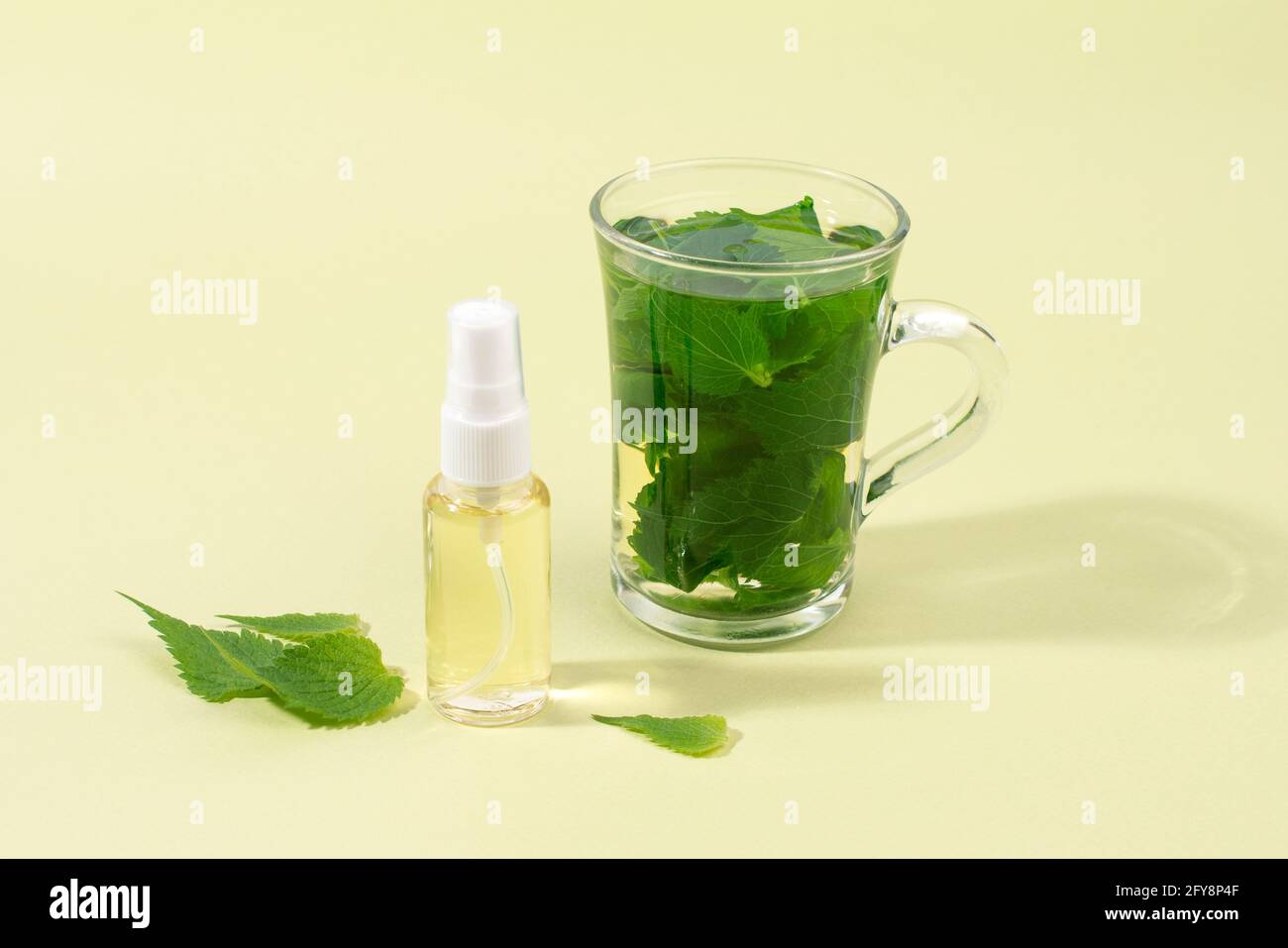Nettle (Urtica Dioica) infusion for face and hair toner. Home made ...