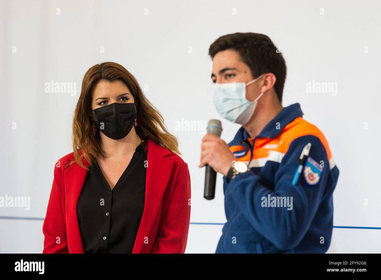 Marlene Schiappa, French delegate minister in charge of citizenship ...