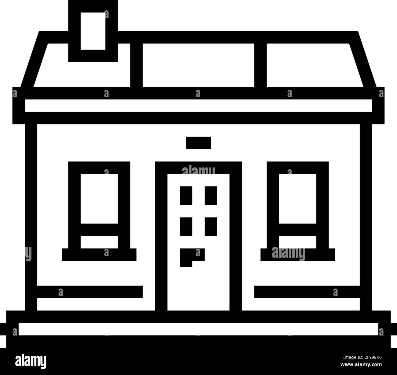 Container tiny home Stock Vector Images - Alamy