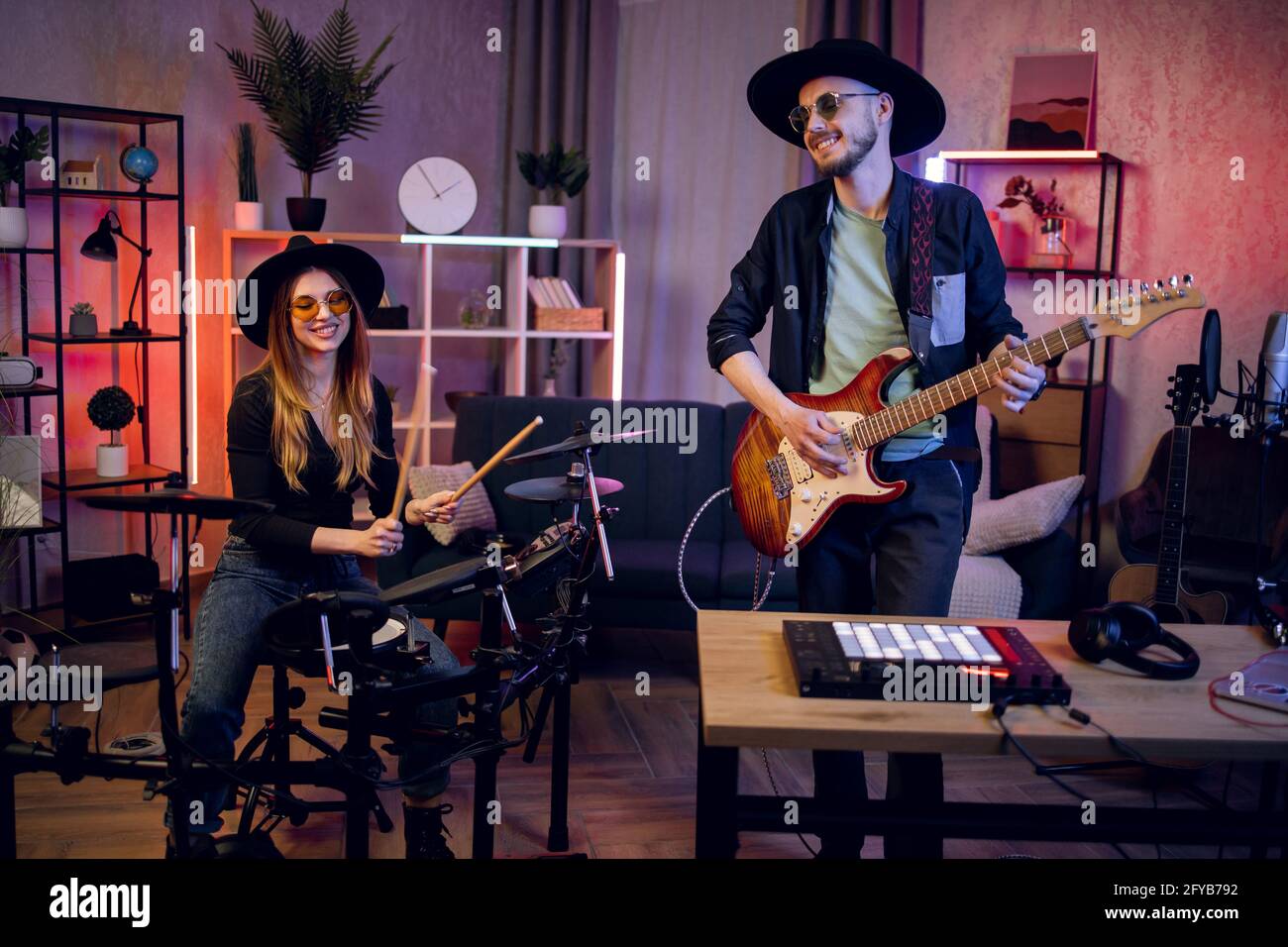 Duo Music Instruments High Resolution Stock Photography and Images - Alamy