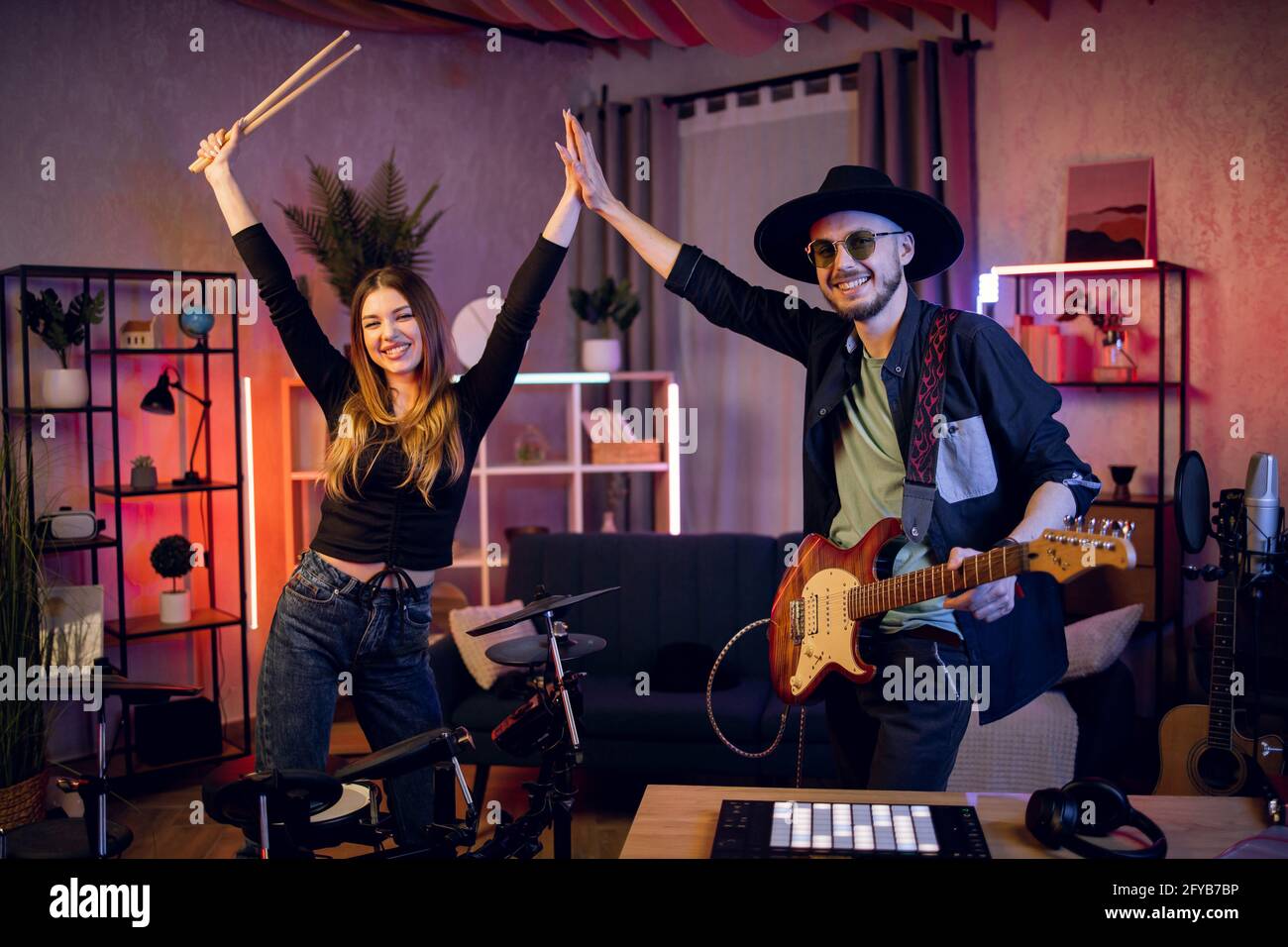 Duo Music Instruments High Resolution Stock Photography and Images - Alamy