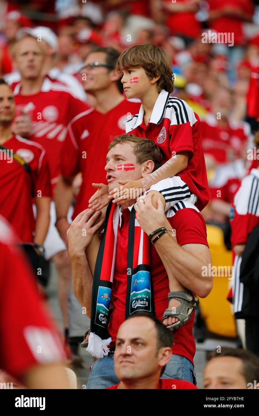 Danish football fans hi-res stock photography and images - Alamy