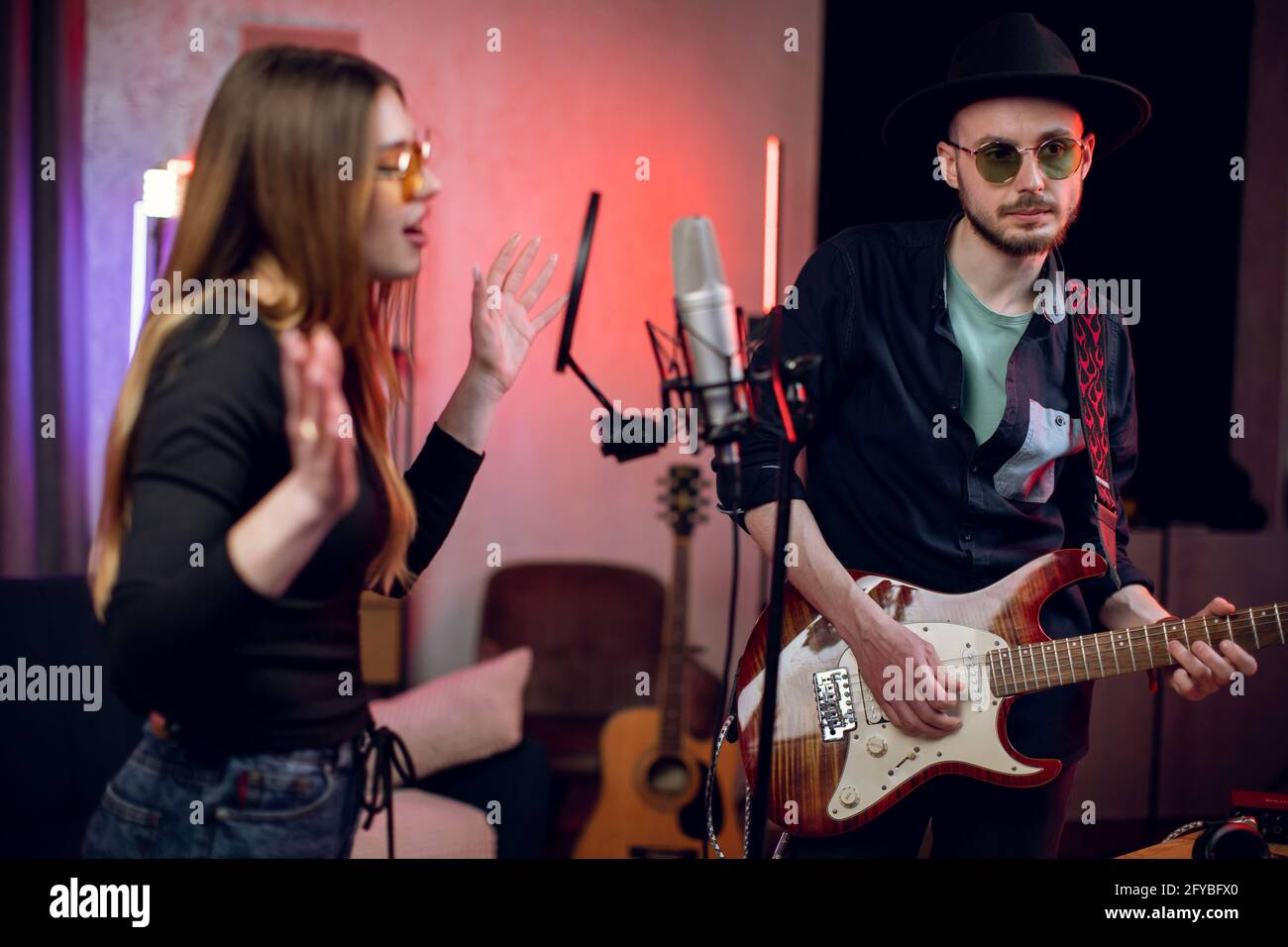 Duo Music Instruments High Resolution Stock Photography and Images - Alamy