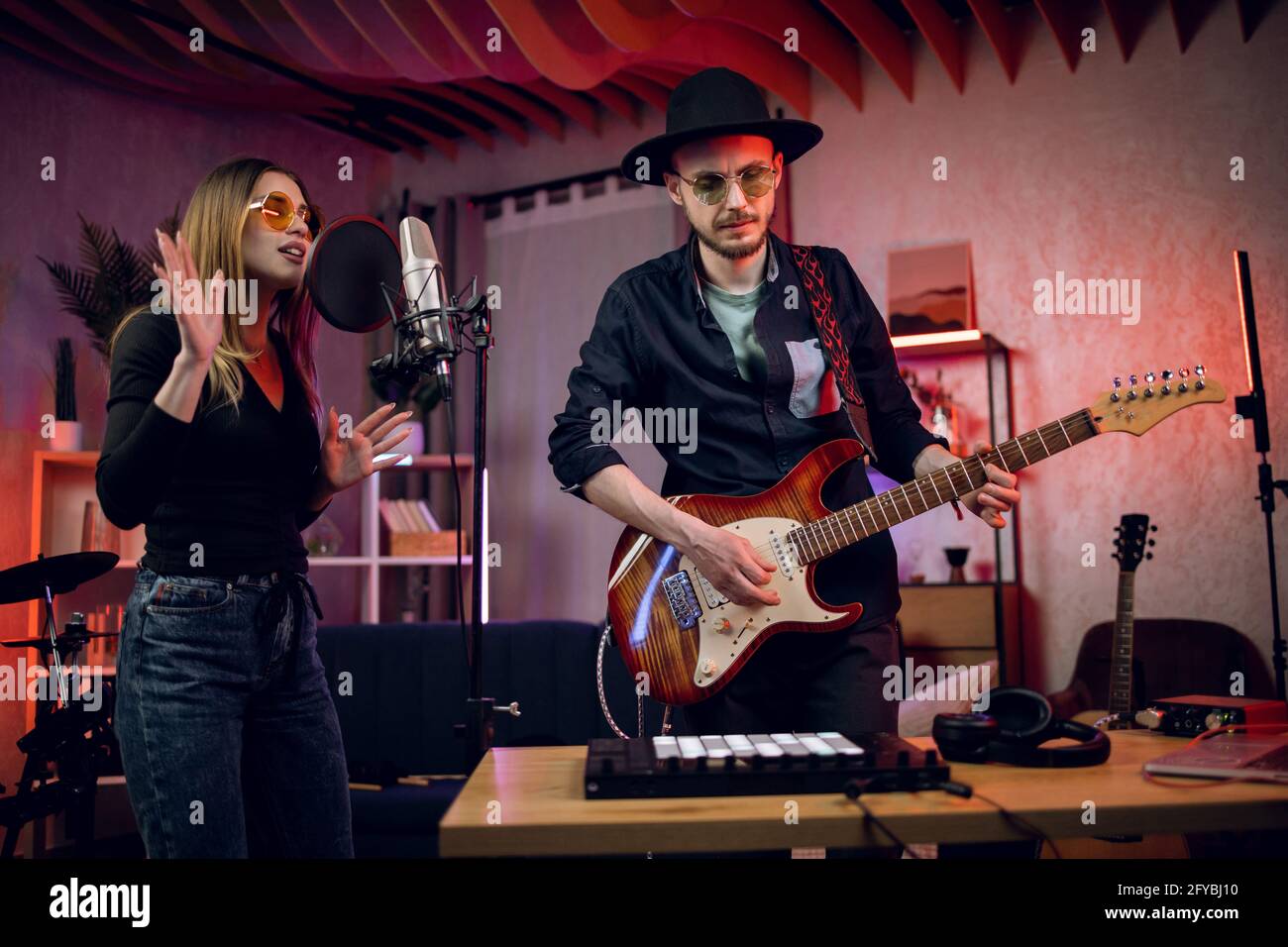 Duo Music Instruments High Resolution Stock Photography and Images - Alamy