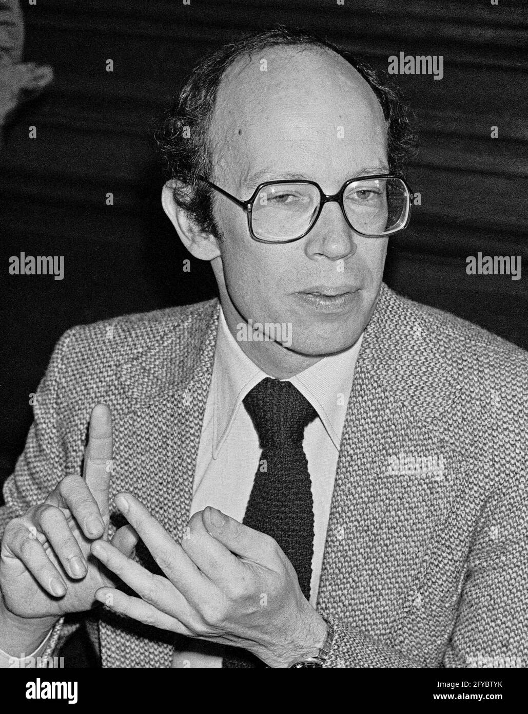 San Francisco Registrar of Voters Jay Patterson. October, 1980 Stock ...