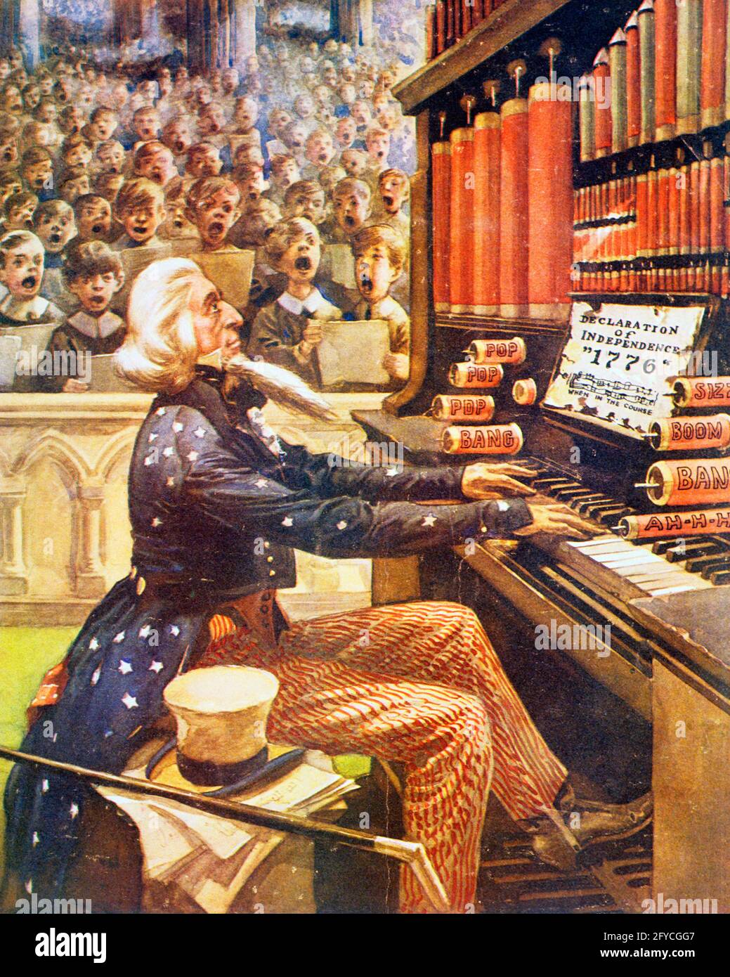 Woman playing organ hi-res stock photography and images - Alamy