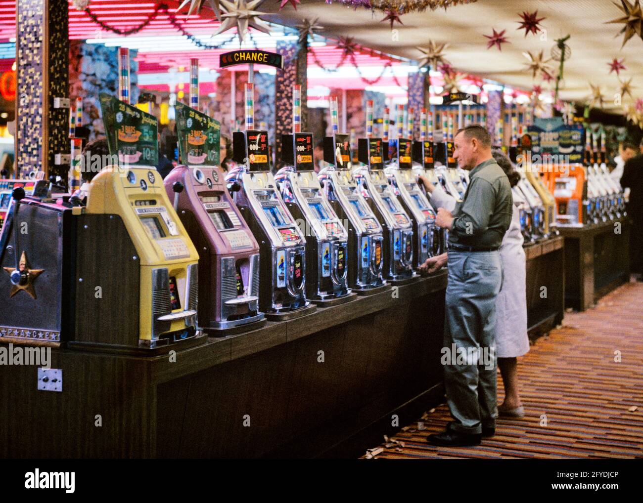 Las vegas 1950s slot hi-res stock photography and images - Alamy