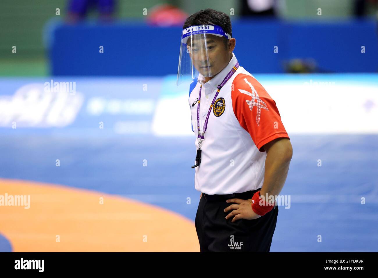 Komazawa Olympic Park Gymnasium, Tokyo, Japan. 27th May, 2021. Referee ...