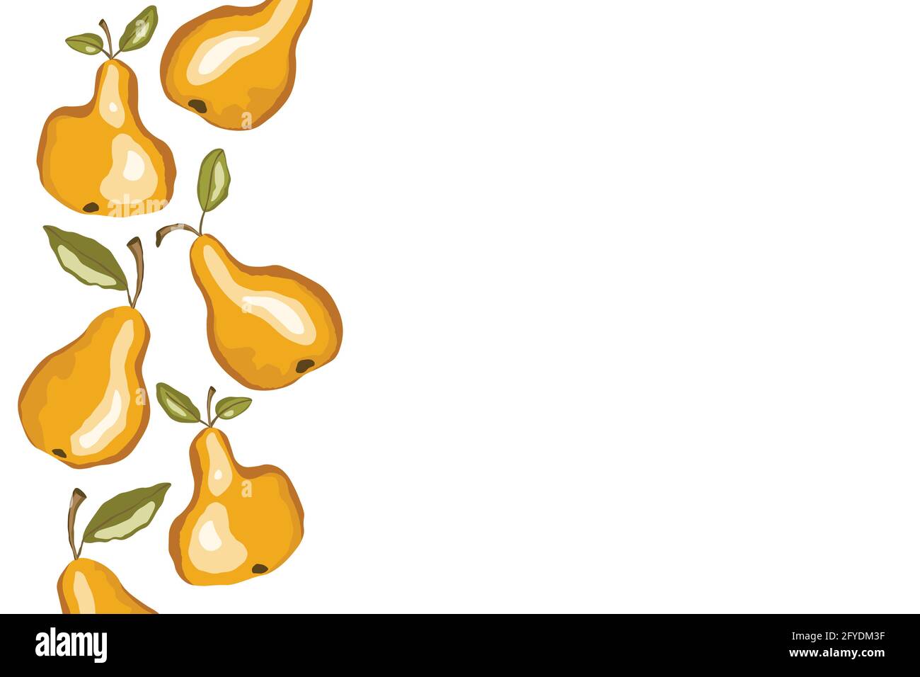 Pair Of Pears Template