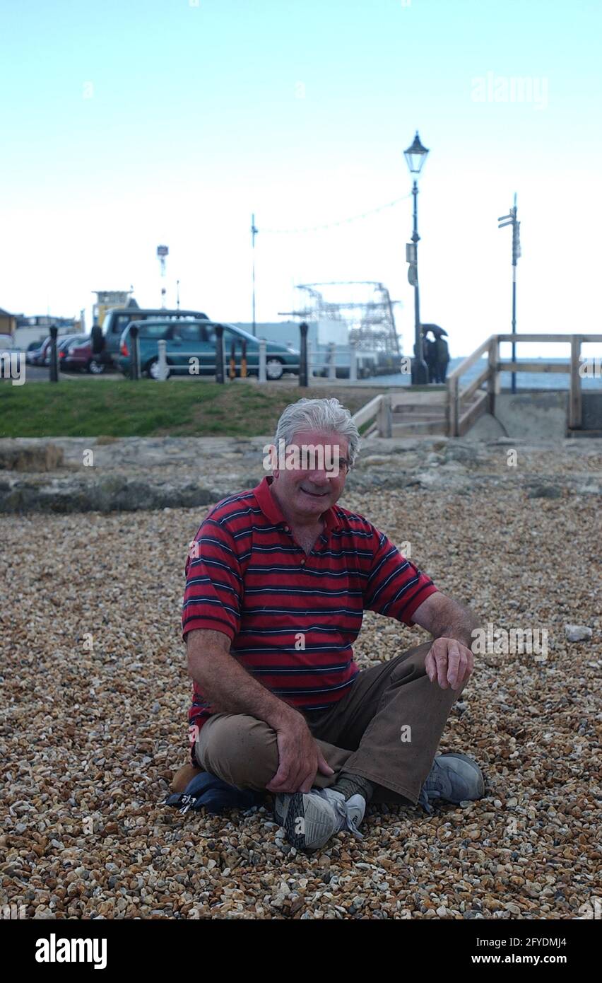 LOCAL HISTORIAN JOHN GOODALL ON THE SPOT WHERE IT IS PROPOSED THE ...