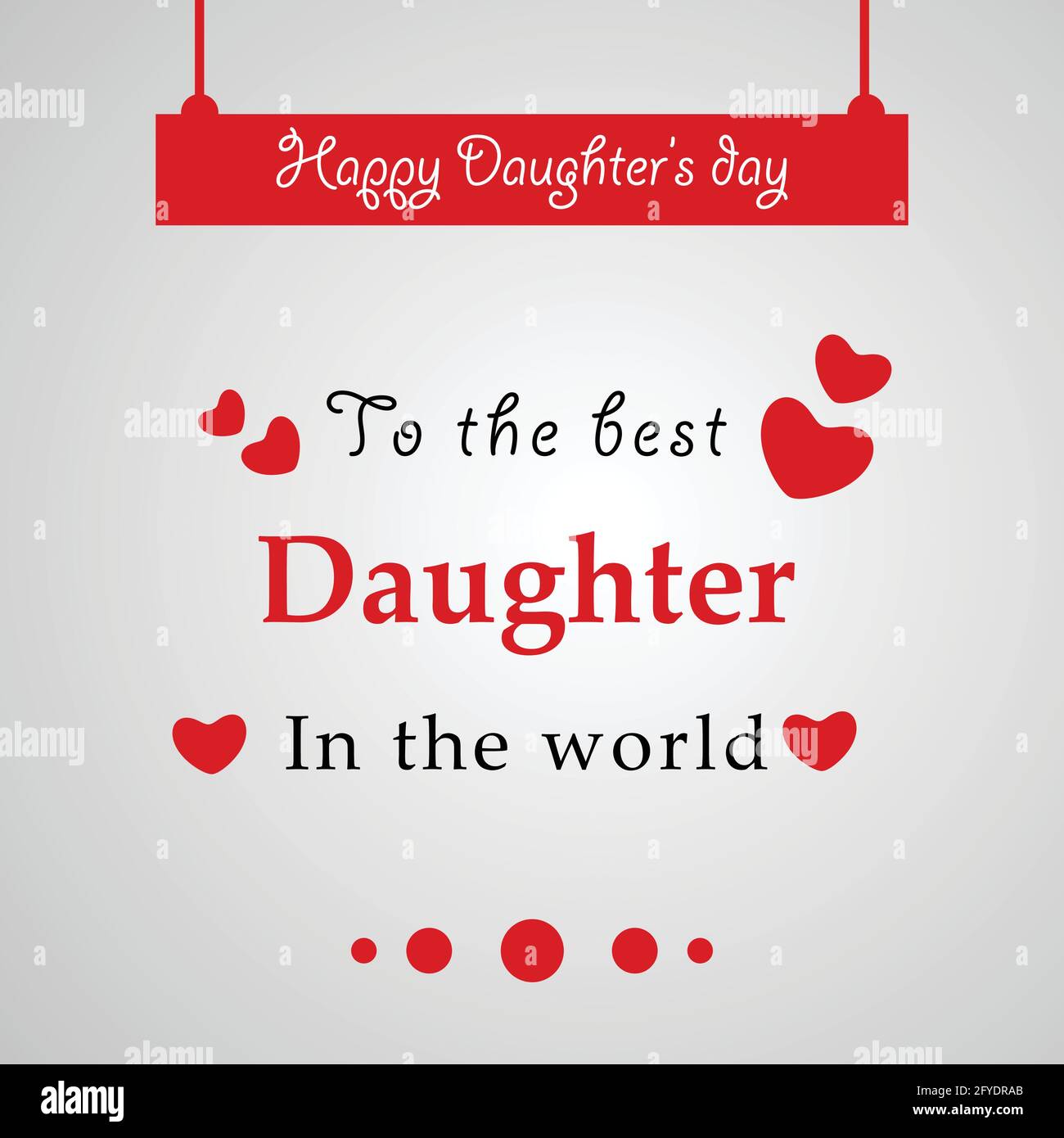 Son's Daughter's Day Background Stock Vector Image & Art - Alamy