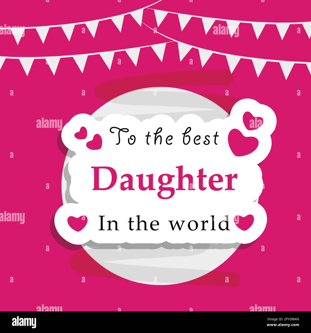 Son's Daughter's Day Background Stock Vector Image & Art - Alamy