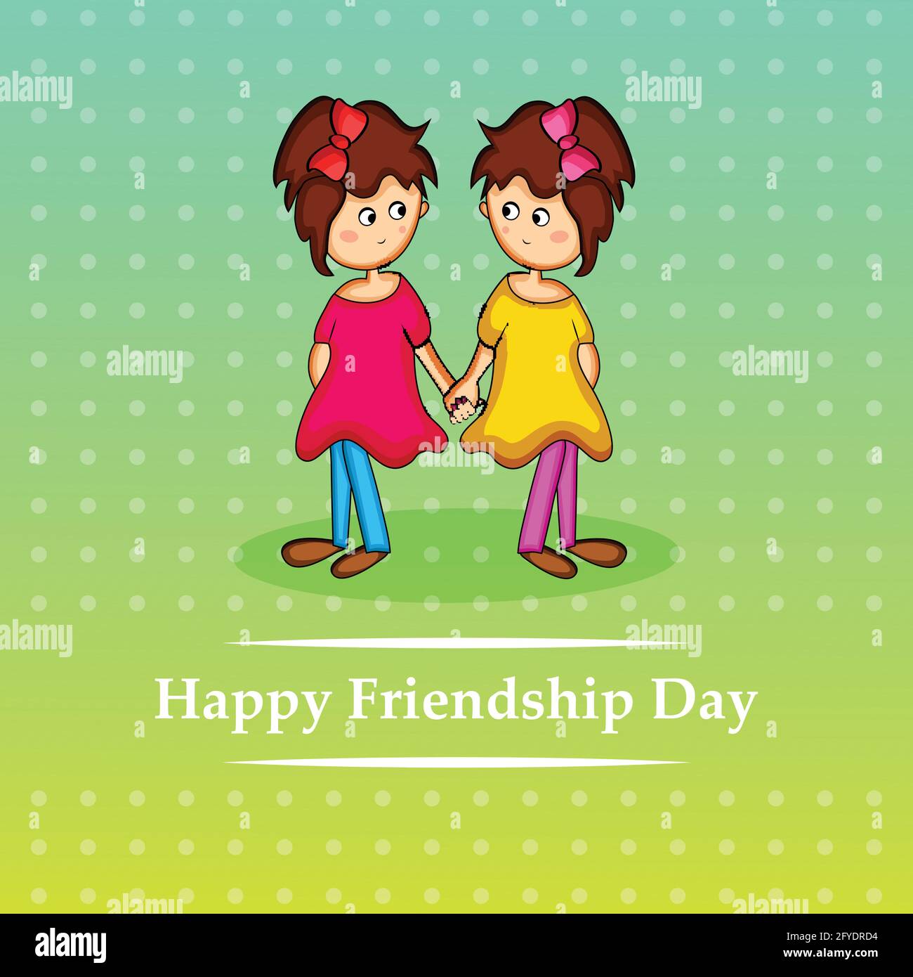 Friendship Day background Stock Vector Image & Art - Alamy