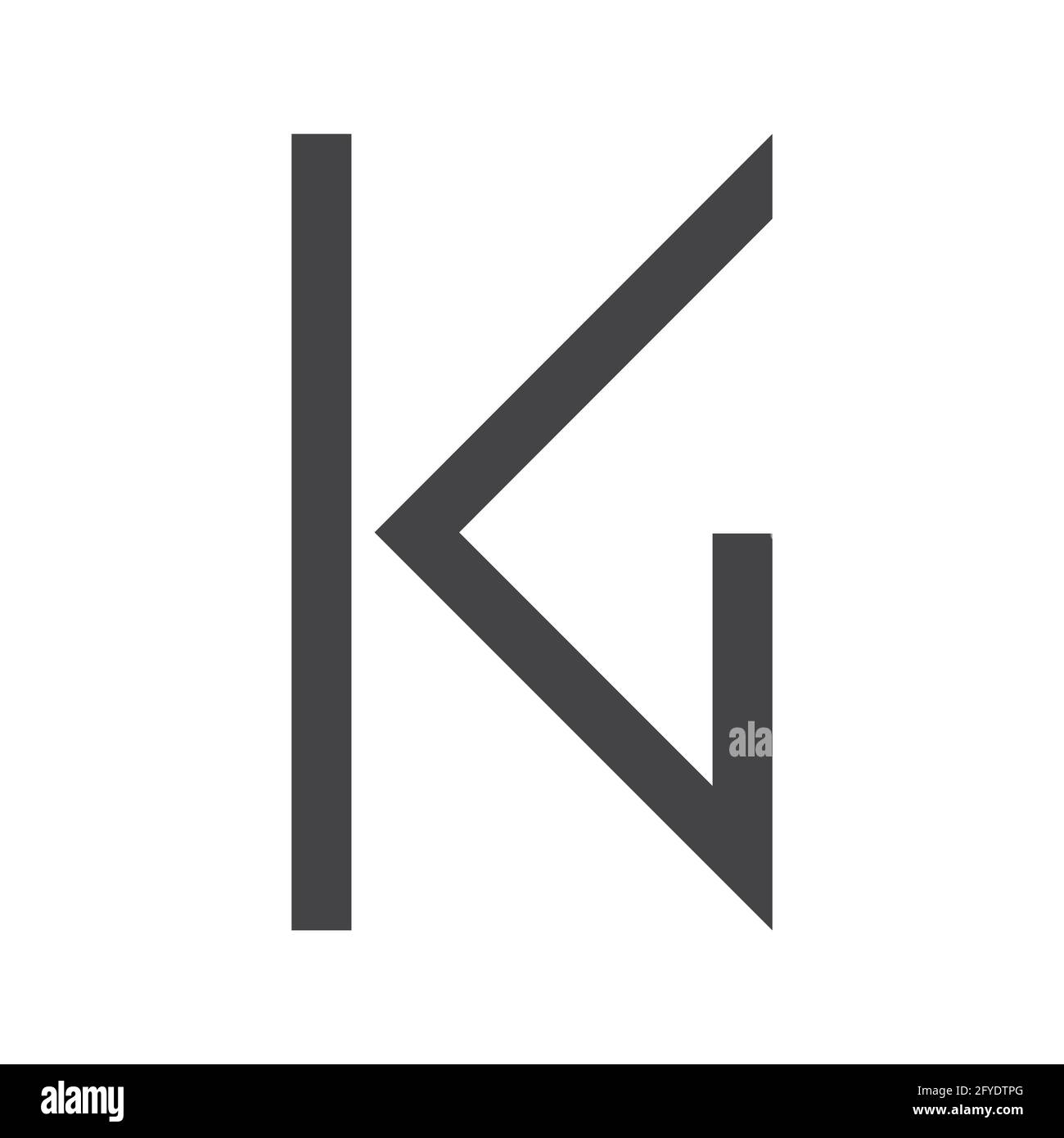 K g mark Cut Out Stock Images & Pictures - Alamy