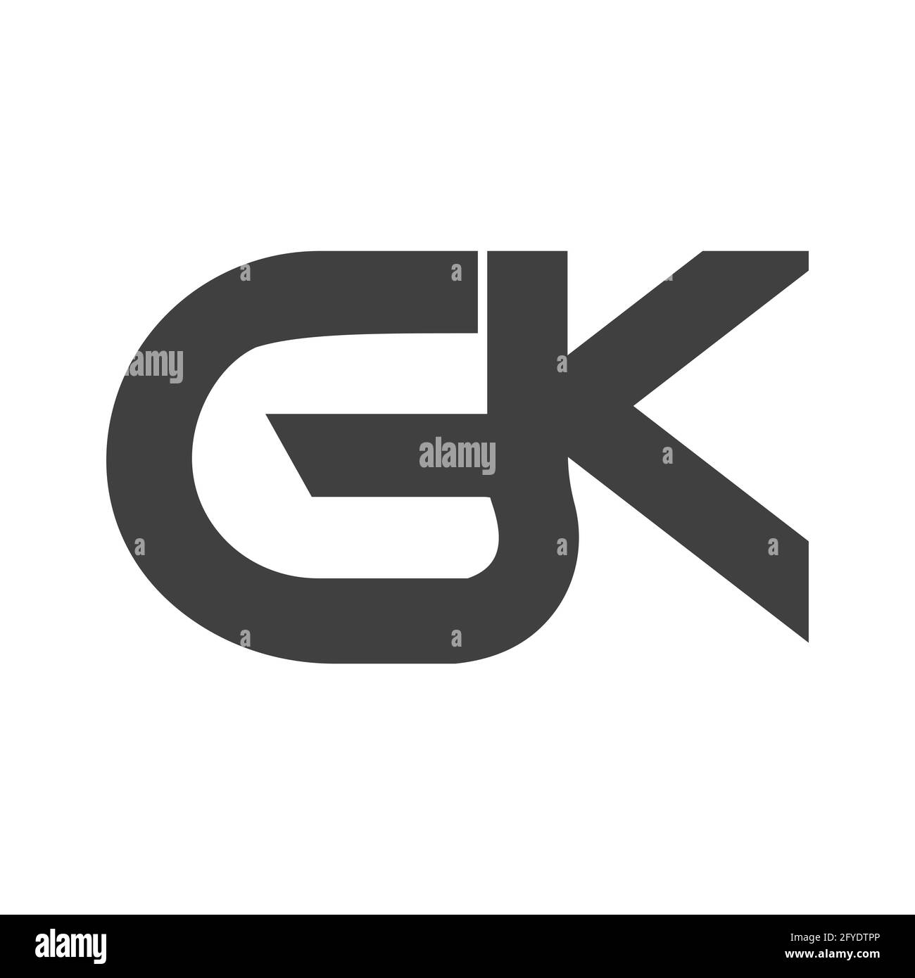 Alphabet letters Initials Monogram logo KG, GK, K and G Stock Vector Image & Art - Alamy