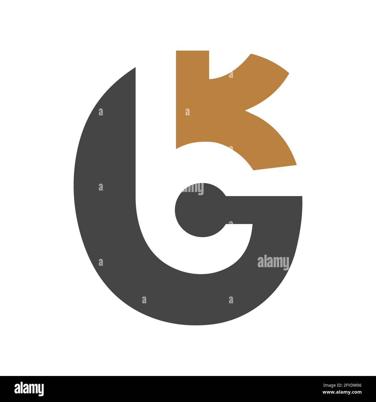 Alphabet letters Initials Monogram logo KG, GK, K and G Stock Vector Image & Art - Alamy