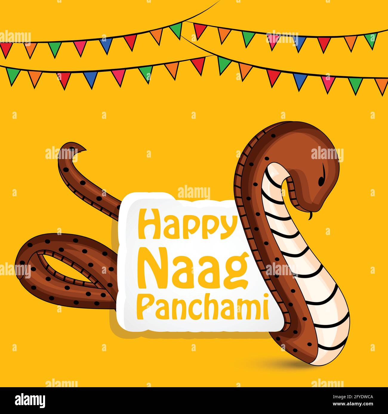 Hindu Festival Naag Panchami Stock Vector Image & Art - Alamy