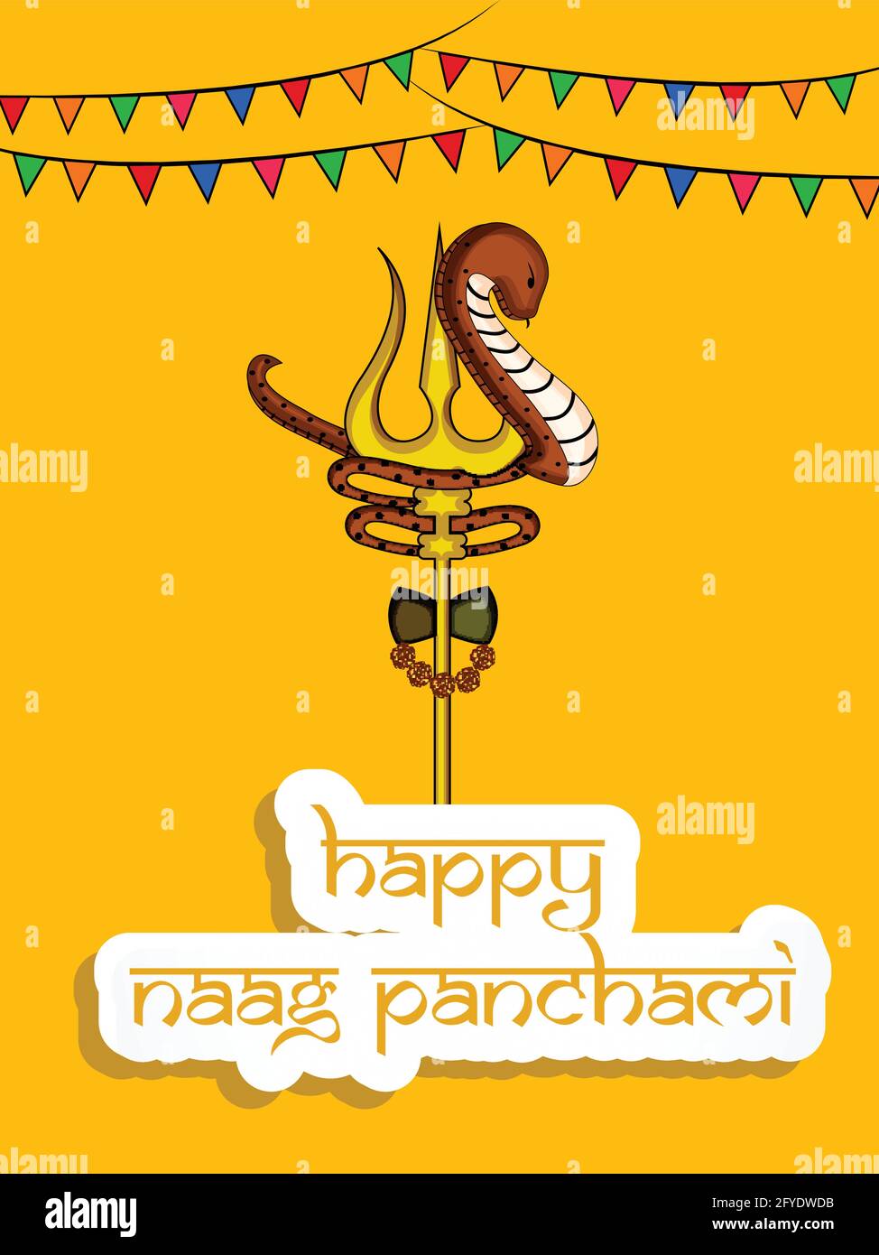 Hindu Festival Naag Panchami Stock Vector Image & Art - Alamy