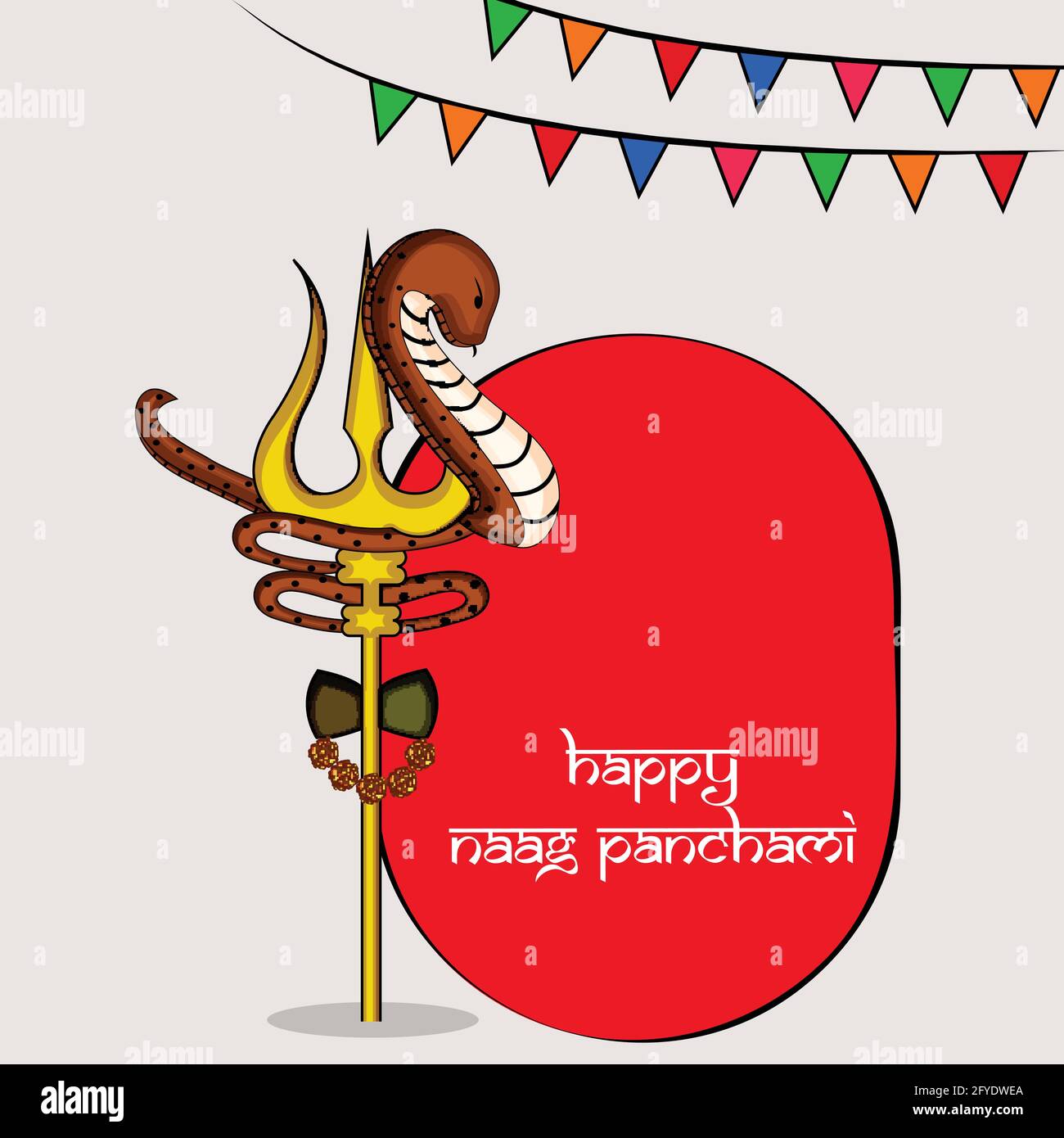 Hindu Festival Naag Panchami Stock Vector Image & Art - Alamy