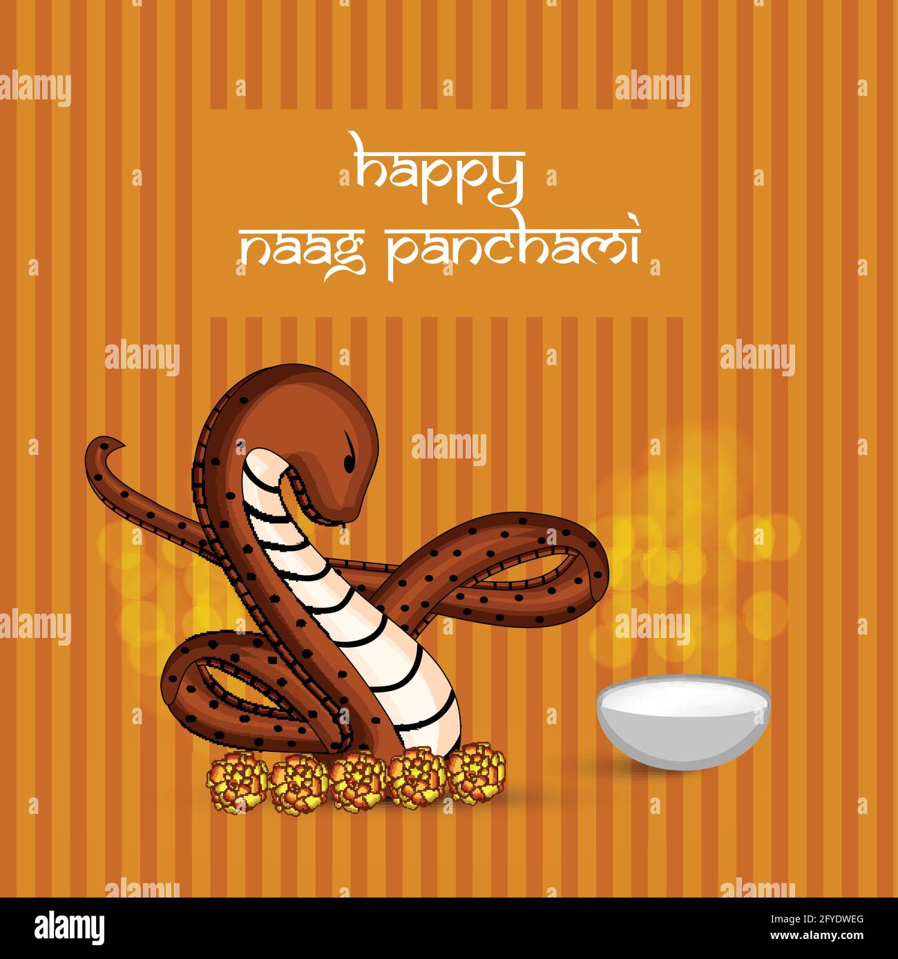 Hindu Festival Naag Panchami Stock Vector Image & Art - Alamy