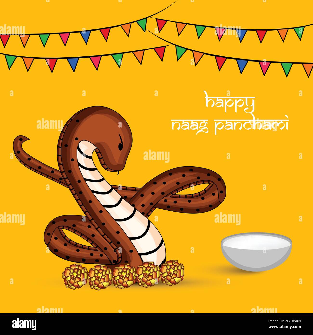 Hindu Festival Naag Panchami Stock Vector Image & Art - Alamy