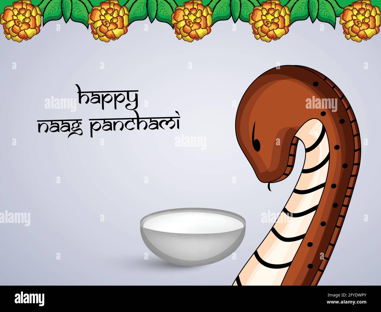 Hindu Festival Naag Panchami Stock Vector Image & Art - Alamy