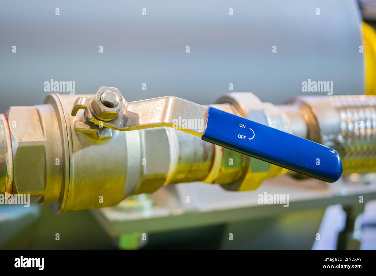 Water ball valves hi-res stock photography and images - Alamy