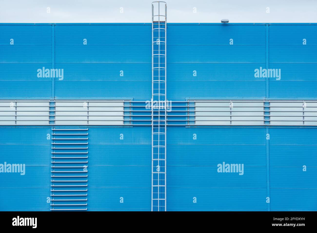 Exterior of the store building with the fire escape Stock Photo - Alamy