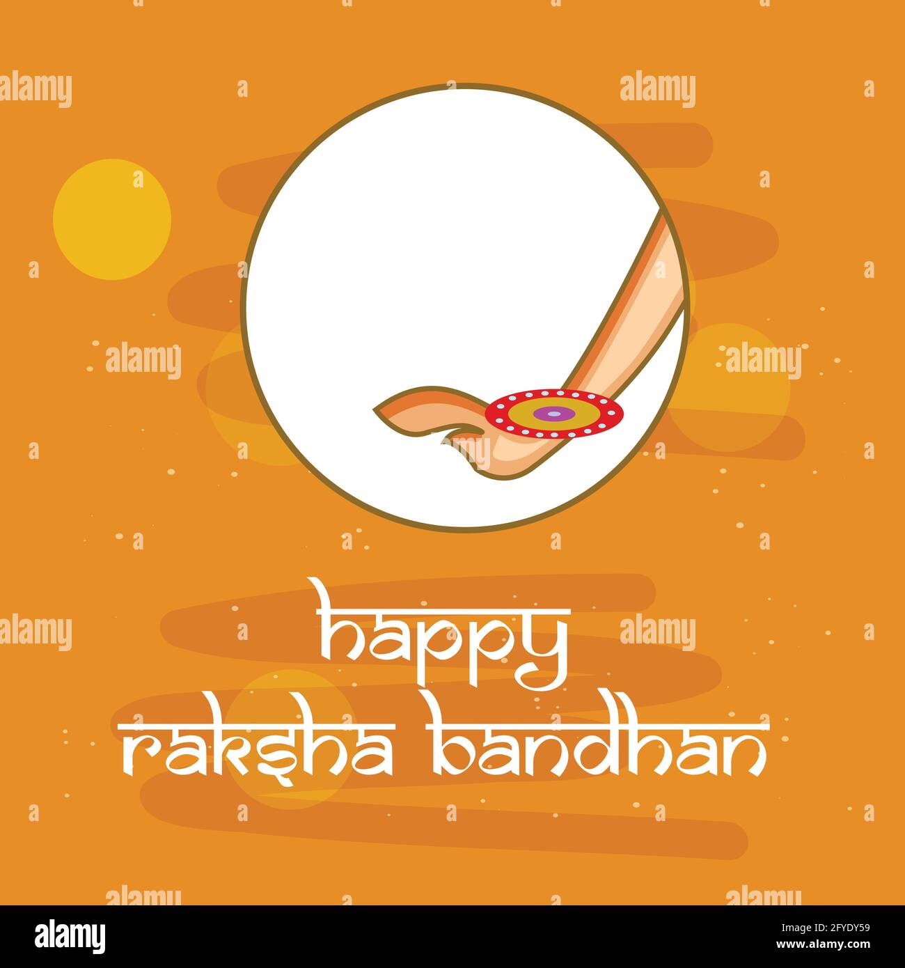 Hindu festival Raksha Bandhan Stock Vector Image & Art - Alamy