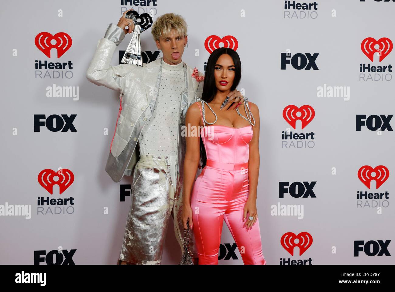 Megan Fox And Machine Gun Kelly High Resolution Stock Photography and ...
