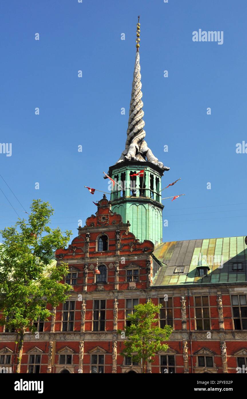 Copenhagen Stock Exchange building, Denmark Stock Photo - Alamy
