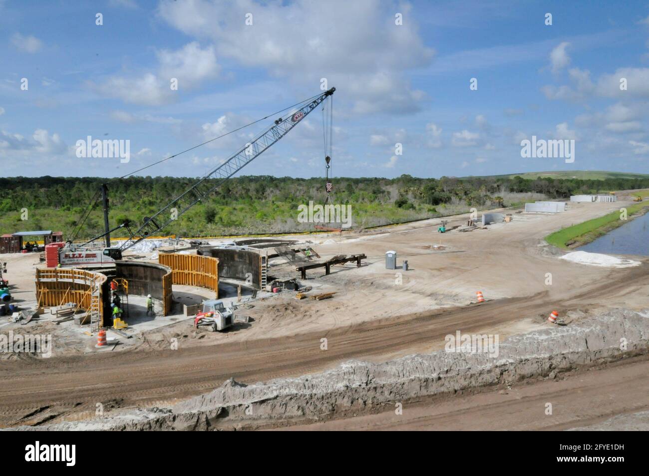 Cocoa, Brevard County. Florida USA. May 27, 2021. Brightline Trains ...