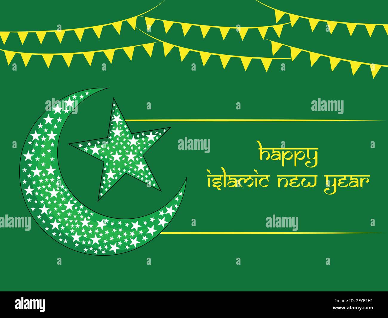 Islamic New Year Stock Vector Image & Art - Alamy