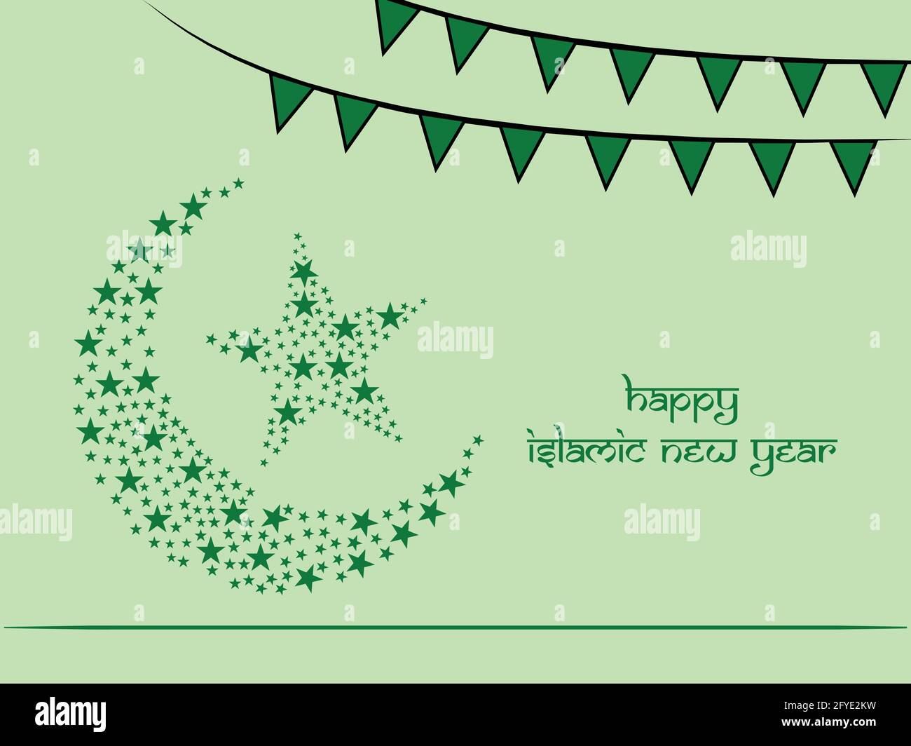 Islamic New Year Stock Vector Image & Art - Alamy