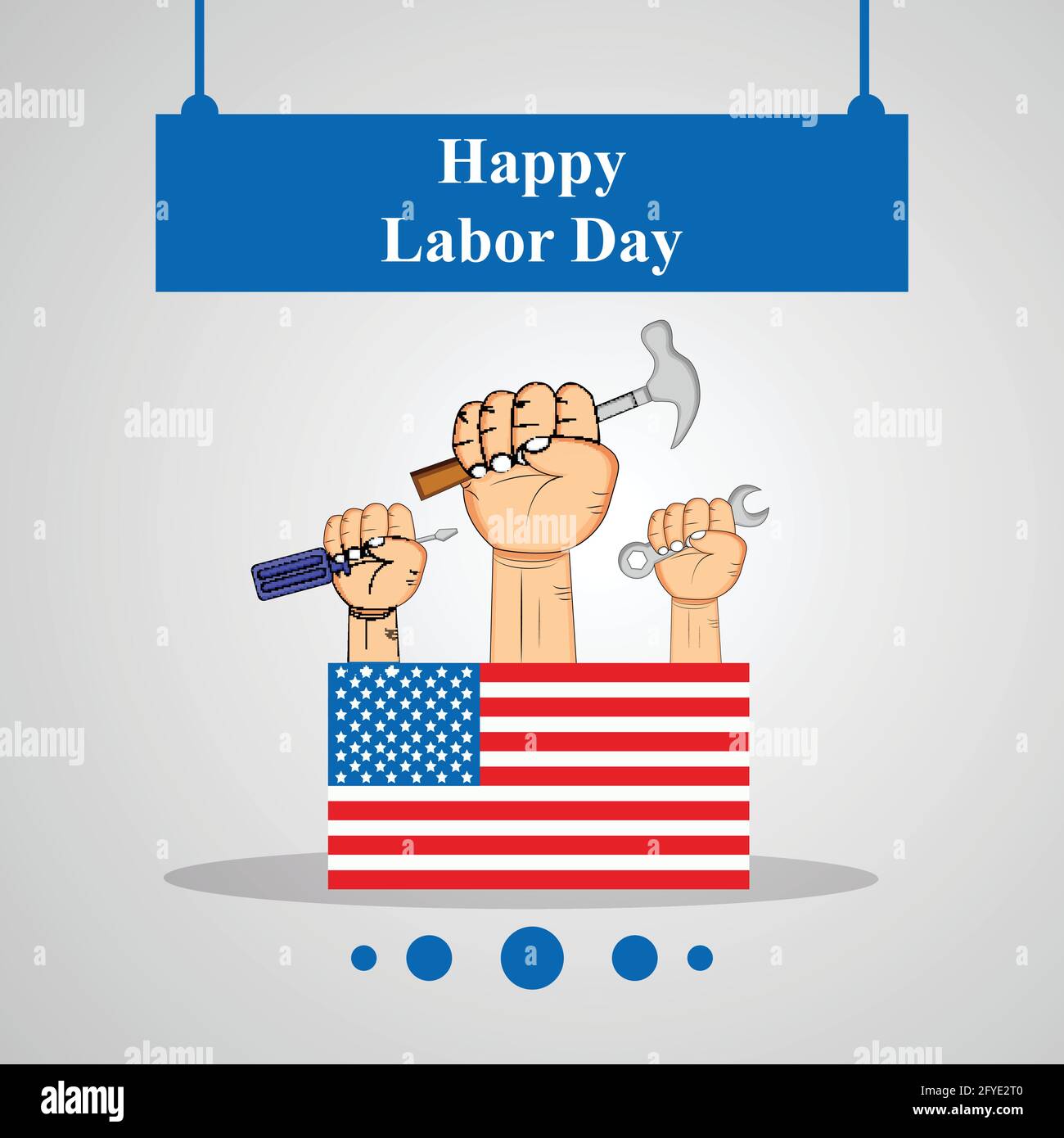 USA Labor Day Stock Vector Image & Art - Alamy