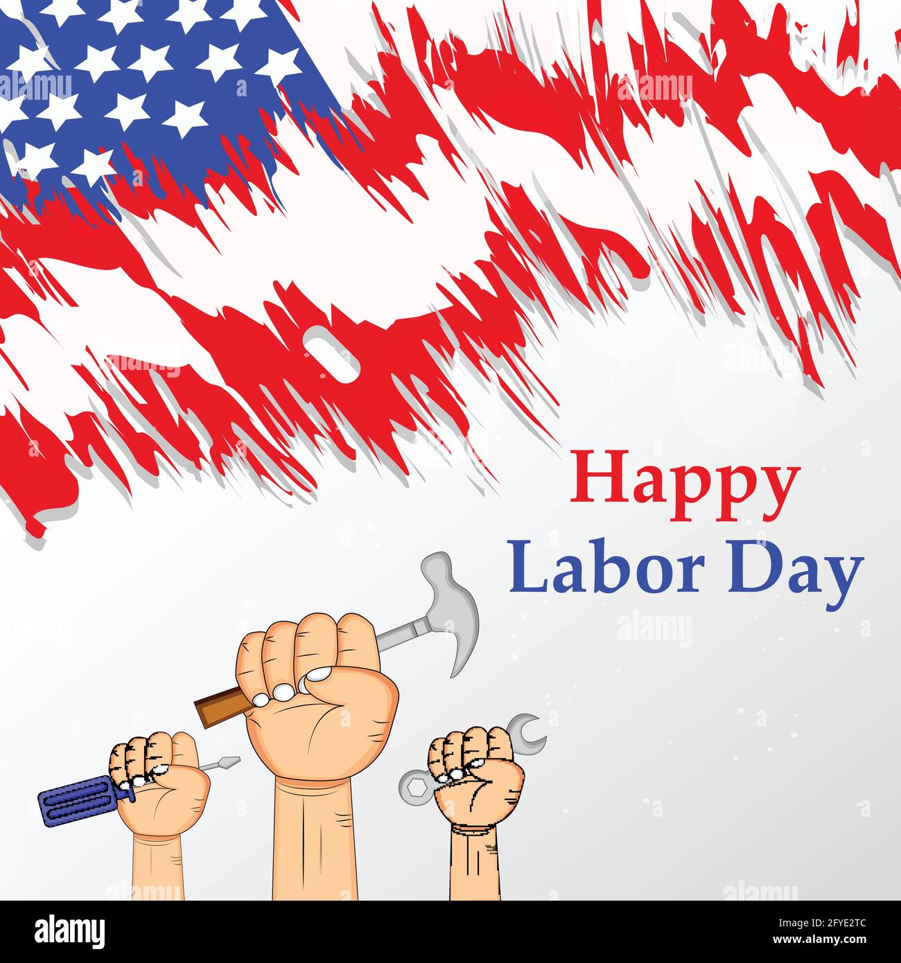 USA Labor Day Stock Vector Image & Art - Alamy