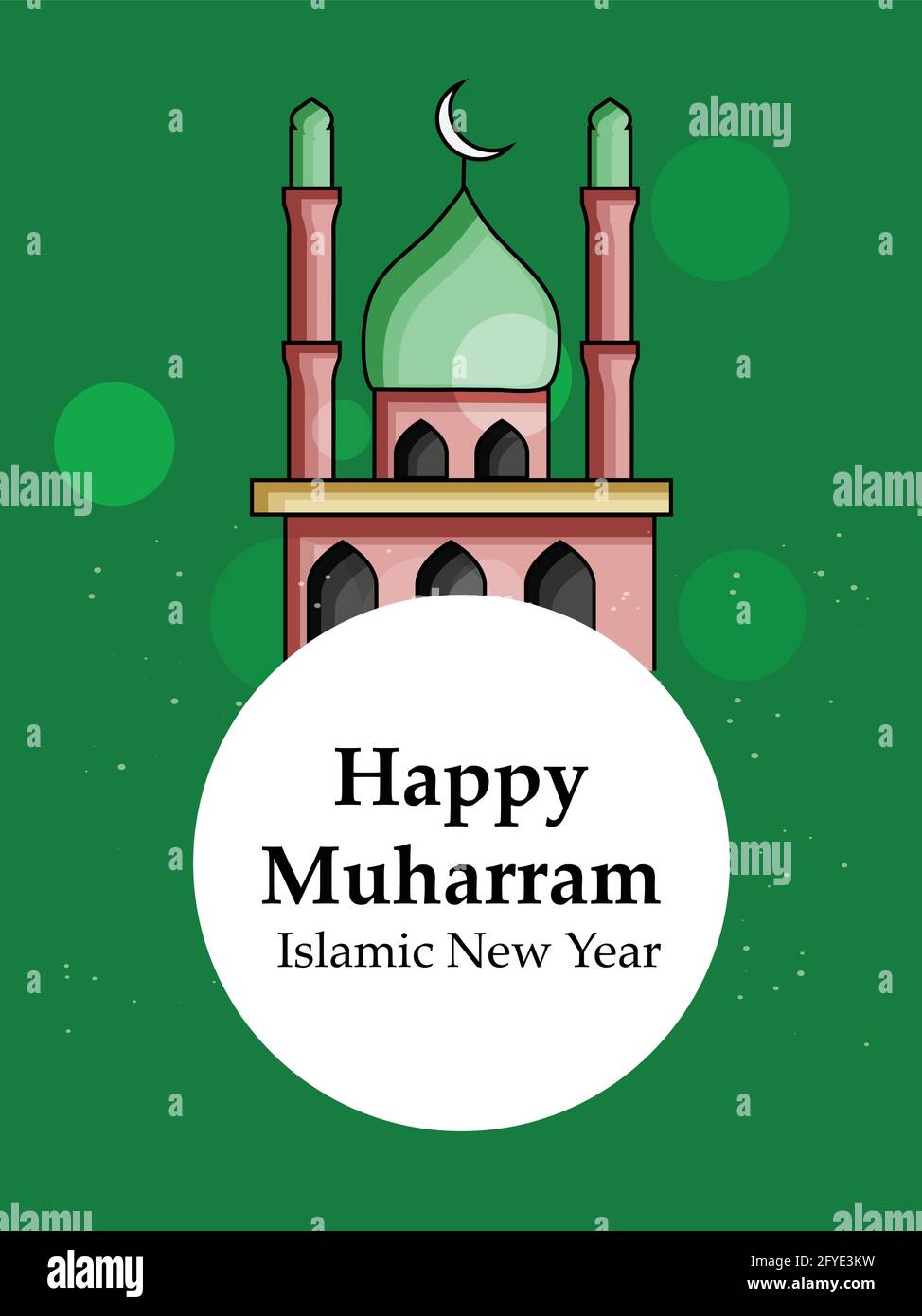 Happy muharram vector vectors Stock Vector Images - Alamy