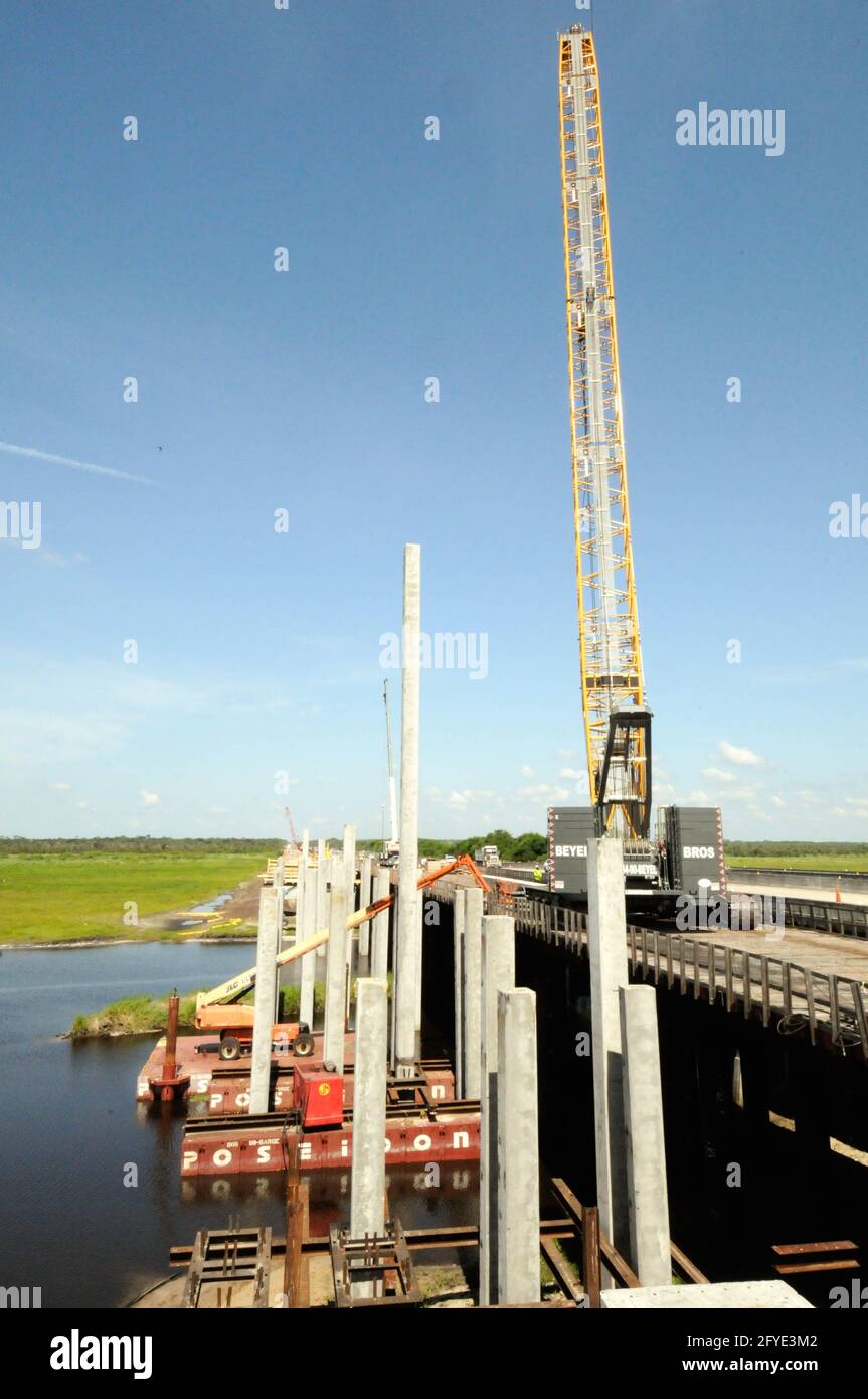Cocoa, Brevard County. Florida USA. May 27, 2021. Brightline Trains is ...