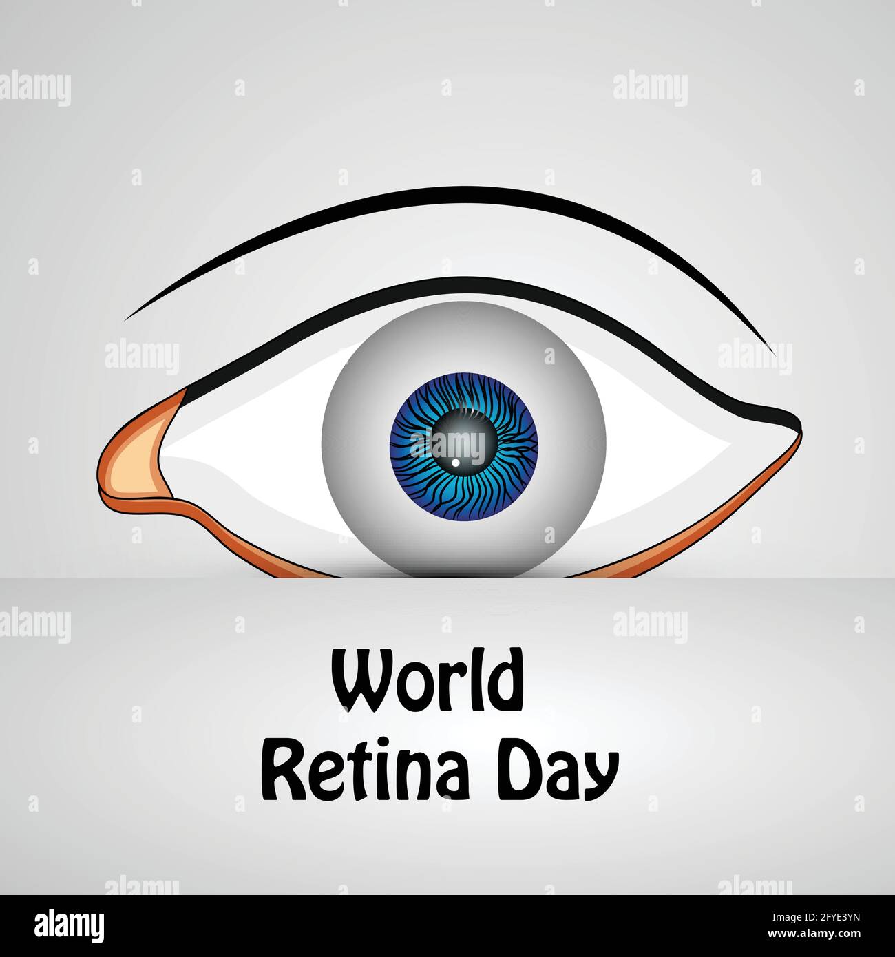 World Retina Day Stock Vector Image & Art - Alamy